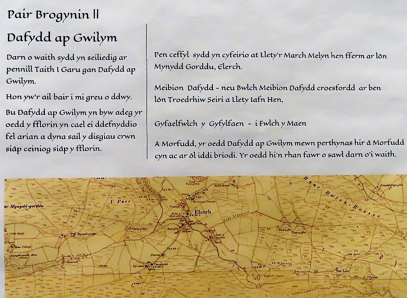 Gwladys yn Serennu / Bont-goch ceramics – Trefeurig